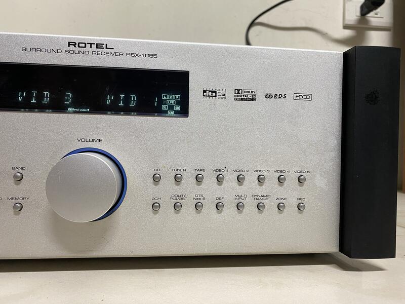 高階英國環擴 ROTEL RSX-1055 家庭劇院 5.1 擴大機 數碼光學TOSLINK 品項新 全新拷貝遙控器 | 露天市集 | 全台最 ...