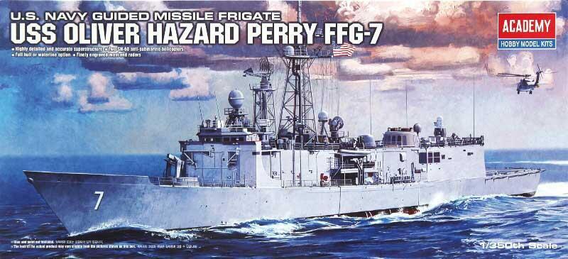 ACADEMY 1/350 美國 FFG-7 派里級飛彈巡防艦 (BA14102) | 露天市集 | 全台最大的網路購物市集
