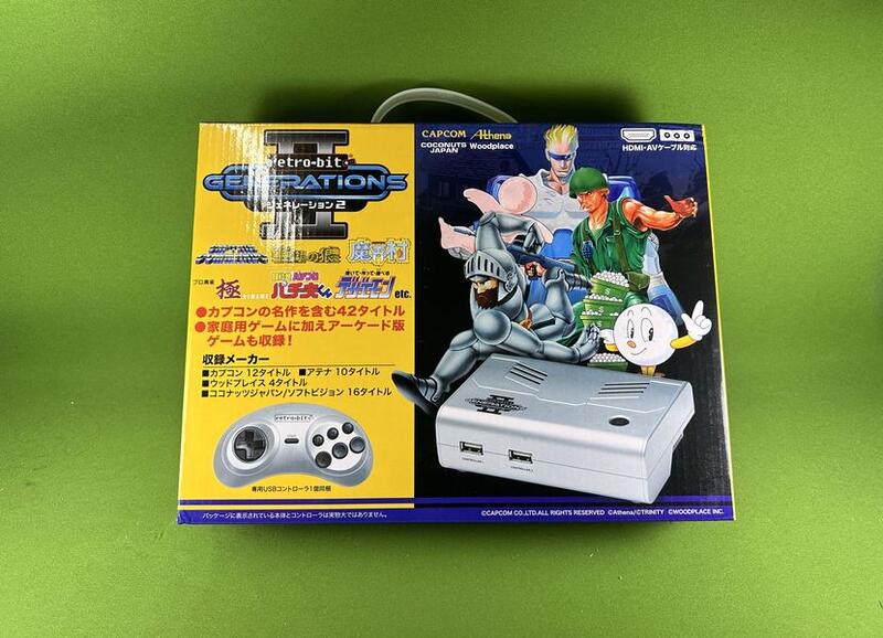 retro-bit GENERATIONS 2 內建42種遊戲 (全新品) 上尉密令 出擊飛龍 超魔界村 圓桌武士 | 露天市集 | 全台最大的網路購物市集