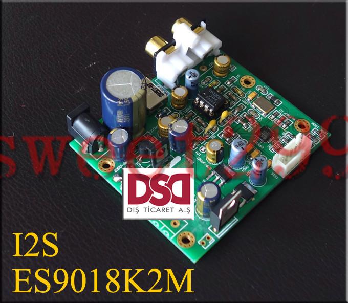 ES9018K2M ES9018 I2S輸入解碼板 磨機板 DAC 完成品 附I2S數據線壹條 | 露天市集 | 全台最大的網路購物市集