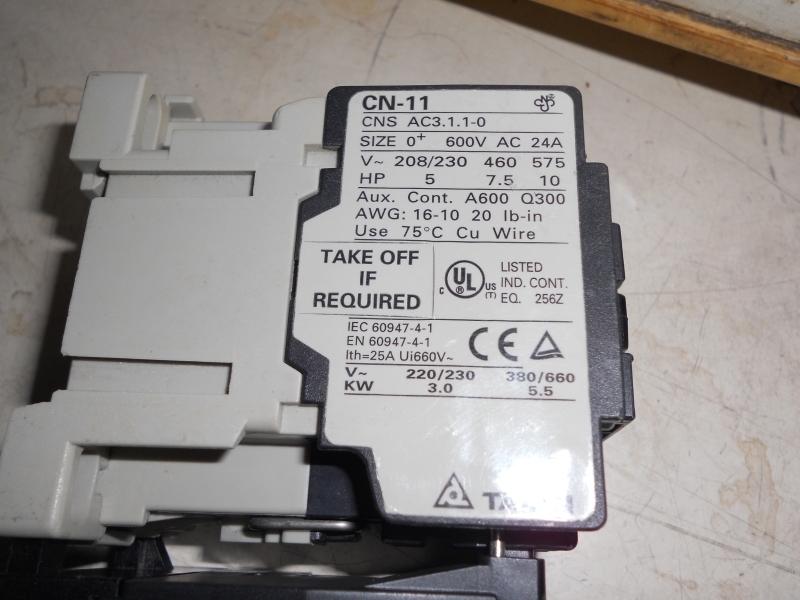 台安 電機 電磁開關CN-11 (1NC)過載RHN-10K 1-1.5A 1NC (1b ) AC110V電磁接觸器 | 露天市集 | 全台 ...