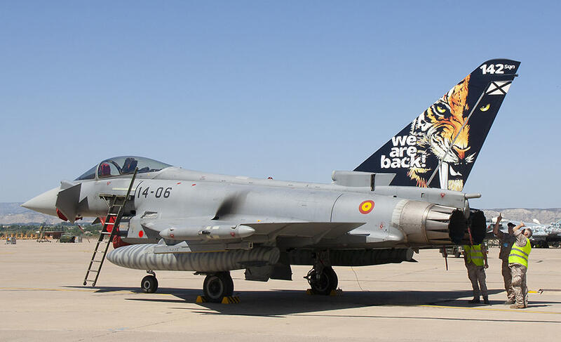 【幸運基地】HM - 1/72 西班牙空軍 颱風戰鬥機 EF2000 "北約老虎見面2016" HA6603 | 露天市集 | 全台最大的網路購物市集