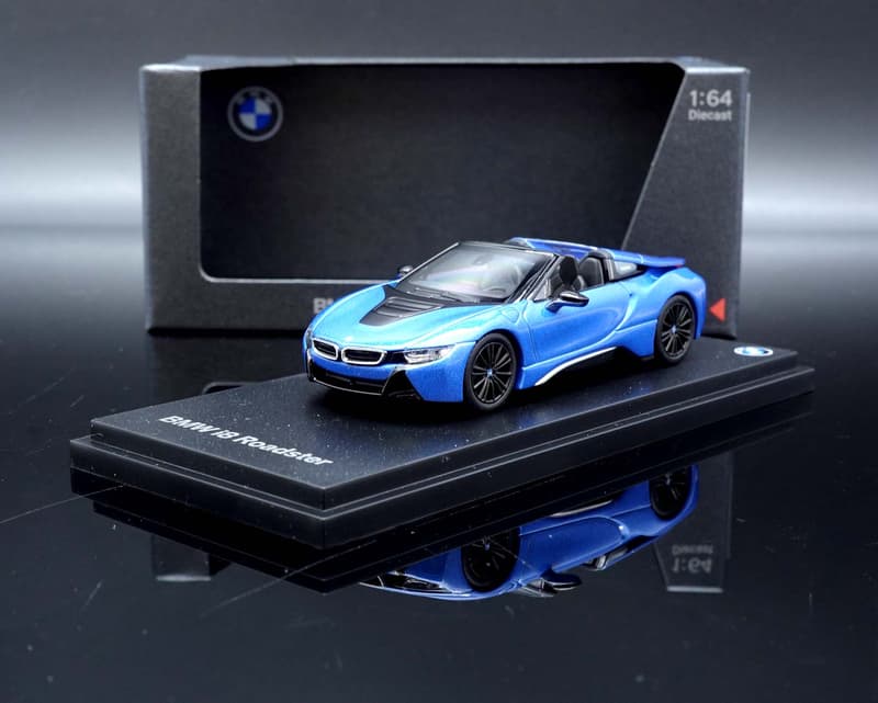 MASH 現貨特價 BMW 原廠 Almost Real 1/64 BMW i8 Blue | 露天市集 | 全台最大的網路購物市集