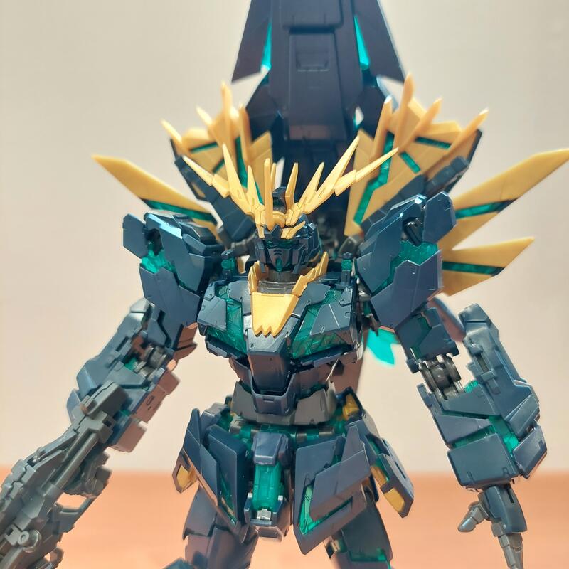 已組 現貨 PB限定 BANDAI RG 1/144 綠框 獨角獸 報喪女妖 鋼彈UC UNICORN GUNDAM | 露天市集 | 全台最大的網路購物市集