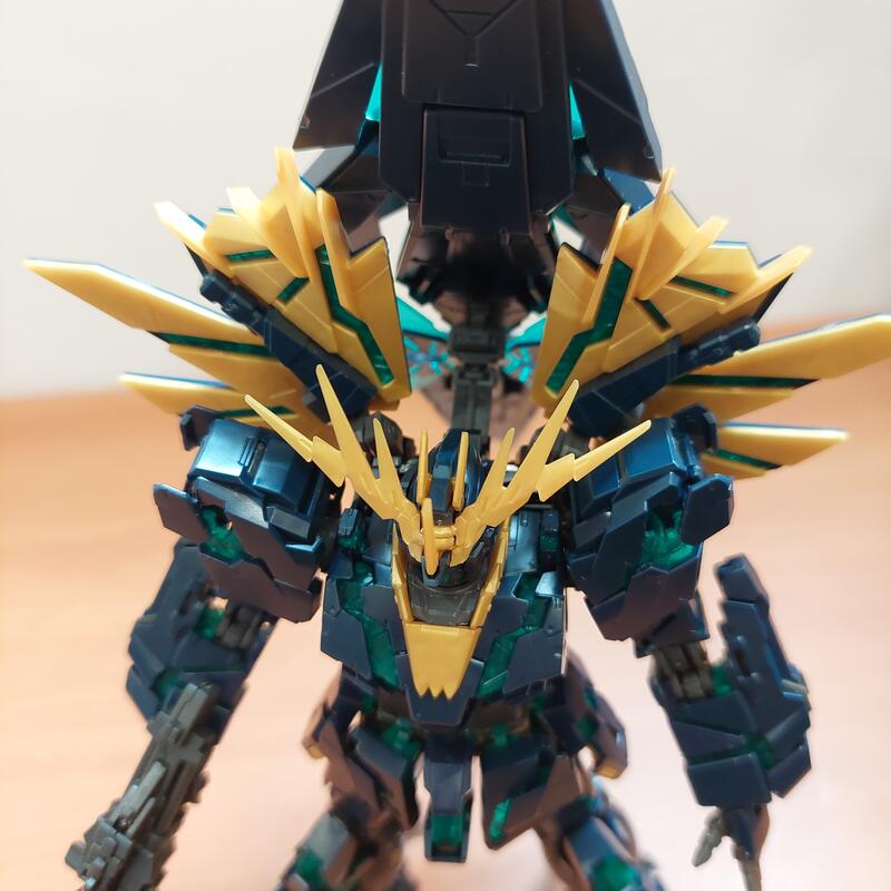 已組 現貨 PB限定 BANDAI RG 1/144 綠框 獨角獸 報喪女妖 鋼彈UC UNICORN GUNDAM | 露天市集 | 全台最大的網路購物市集