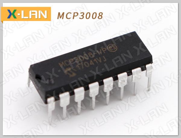 [X-LAN] MicroChip MCP3008 8-Ch 10-bit ADC SPI通訊 Raspberry Pi | 露天市集 | 全 ...