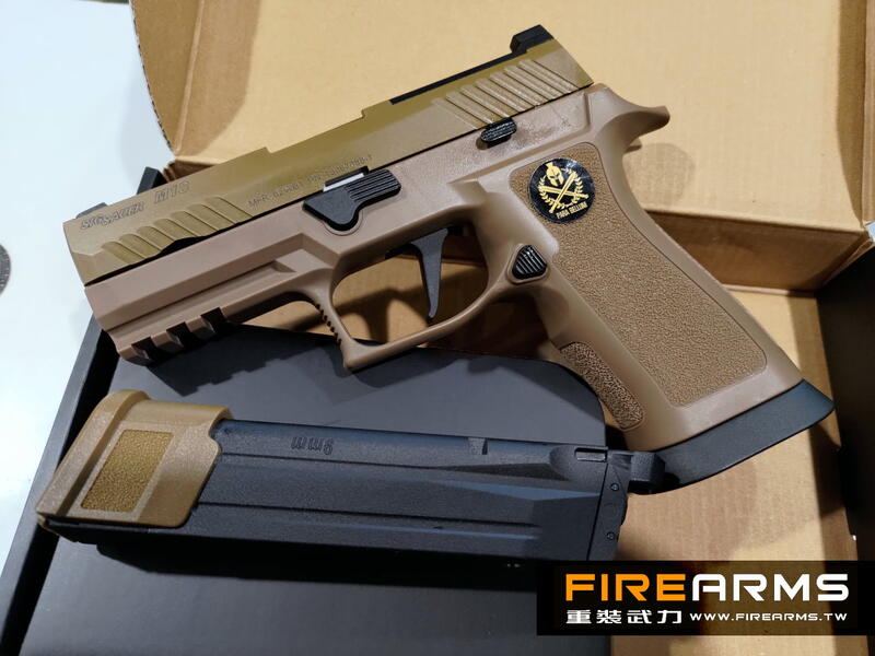 【重裝武力】ParaBellum P320 M18X GBB手槍 (沙色) SIG M18 軍版 PB | 露天市集 | 全台最大的網路購物市集