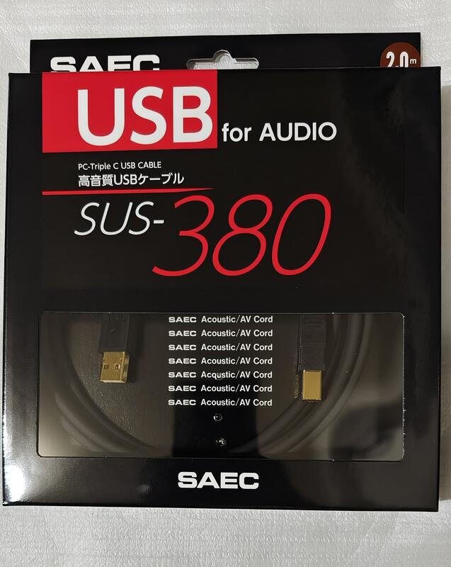 【UP Music】VGP金賞 日本SAEC SUS-380 USB線 A to B / PC-Triple C導体 | 露天市集 | 全台最 ...