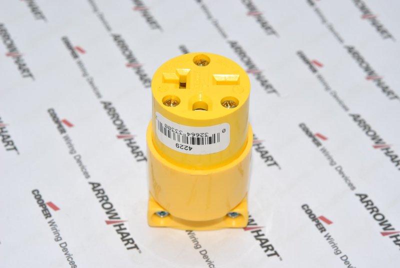 美國 COOPER 4229 20A 250V (220V可用) NEMA 6-20 商用級 連接頭 電源母頭 | 露天市集 | 全台最大的 ...