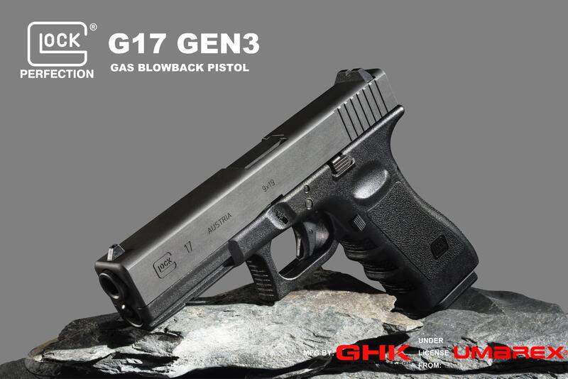 RST 紅星- GHK GLOCK G17 GEN3 瓦斯手槍 克拉克 GBB 免運 24GHK-G17-GEN3 | 露天市集 | 全台最大的網路購物市集