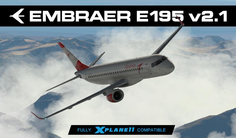Xcraft Embraer E-195 v2.5 for X-Plane 11 | 露天市集 | 全台最大的網路購物市集