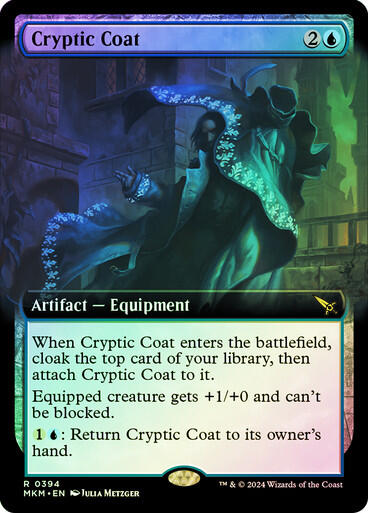 [ALG卡牌專門] MKM 卡洛夫莊園謀殺案 Cryptic Coat 英/日文 擴圖 普/閃 | 露天市集 | 全台最大的網路購物市集