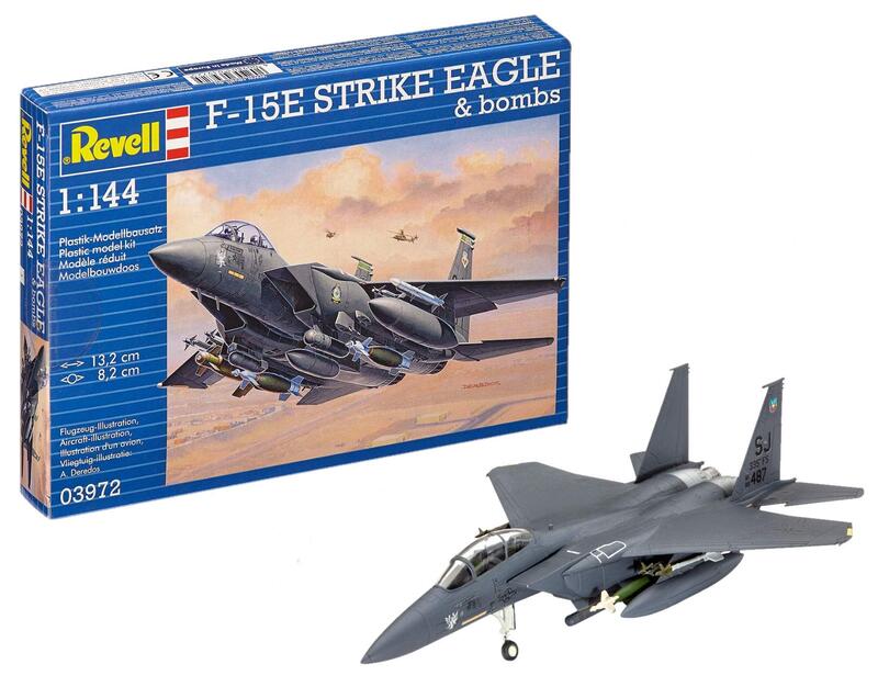 【AKO HOBBY】德國 Revell 03972 1/144 美軍 F-15E 附炸彈 *** 下標前請先詢問貨況 | 露天市集 | 全台 ...