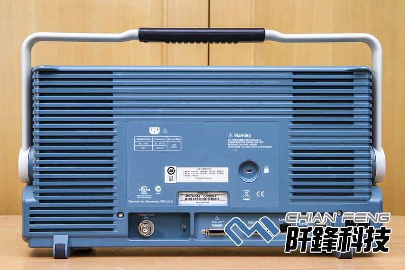 【阡鋒科技 專業二手儀器】太克 Tektronix MSO4034 4ch.350MHz 2.5GS/a 混合訊號示波器 | 露天市集 | 全 ...