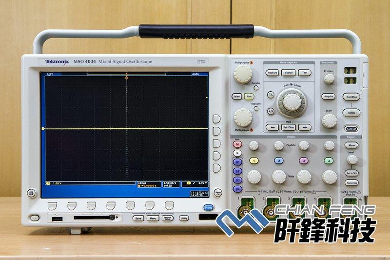 【阡鋒科技 專業二手儀器】太克 Tektronix MSO4034 4ch.350MHz 2.5GS/a 混合訊號示波器 | 露天市集 | 全 ...