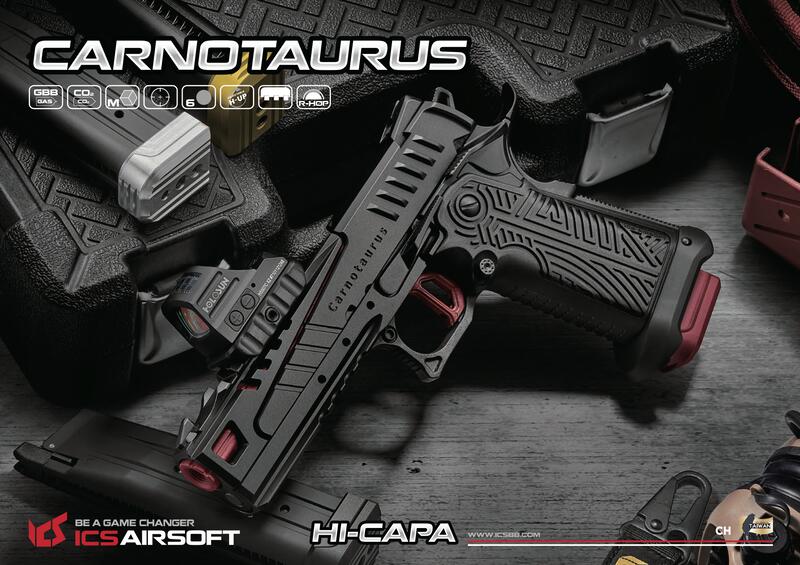 【YMS】ICS BLE-015-SB Hi-Capa【Carnotaurus 天勞星】 GBB/CO2 兩版本 | 露天市集 | 全台最大的 ...