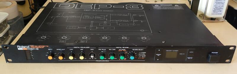 ROLAND DEP-3 專業數位效果處理器 日本製(請詳閱內容) | 露天市集 | 全台最大的網路購物市集