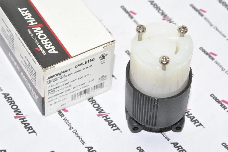 美國COOPER CWL515C 125V 15A NEMA L5-15C Twist-Lock 防鬆母頭/連接頭 | 露天市集 | 全台最大 ...