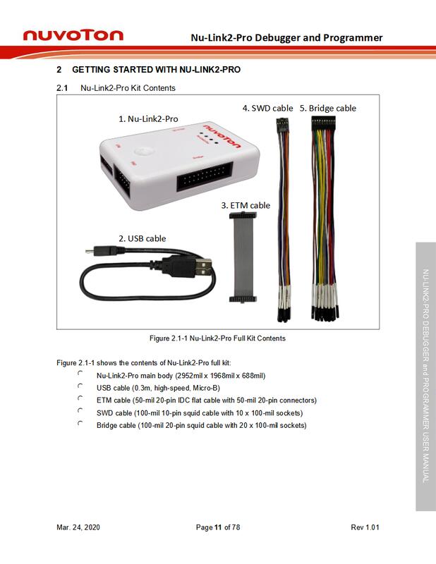 新唐科技 Nu-Link2-Pro 除錯燒錄器 USB UART SPI I2C CAN bus NU-LINK-PRO | 露天市集 | 全 ...