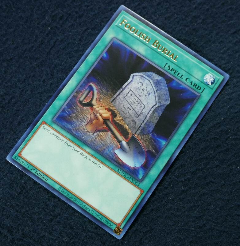 HCP正版遊戲王 MAGO-EN053 美英1刷 金字 愚蠢的埋葬X1(M/NM)=SJ2-029 | 露天市集 | 全台最大的網路購物市集