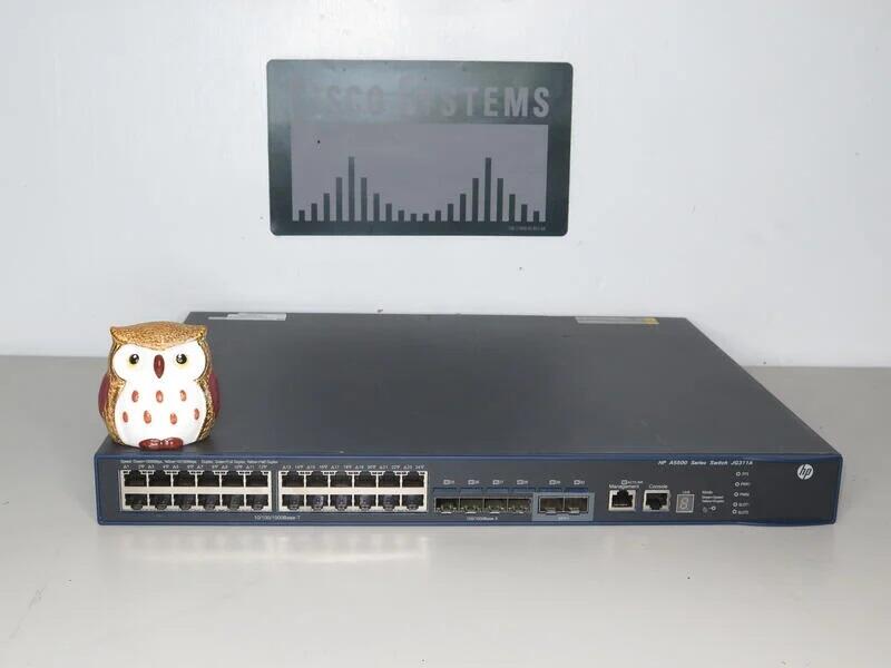 HP JG311A 5500-24G-4SFP HI 24-Port Gigabit Managed Switch | 露天市集 | 全台最大 ...