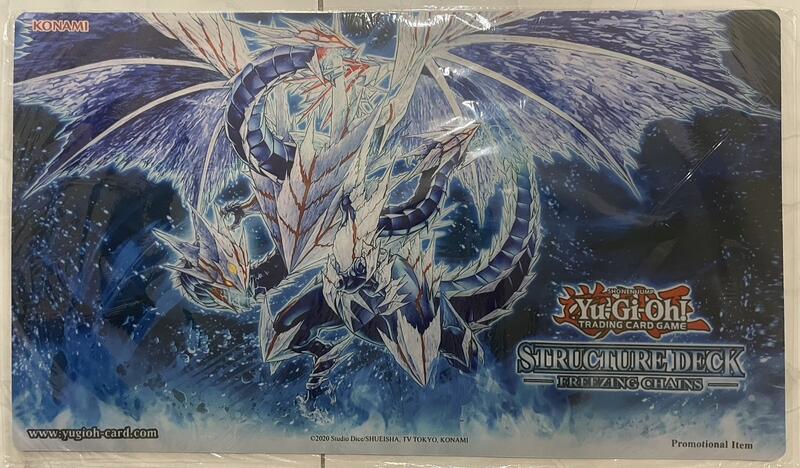 遊戲王非官方 SD40-JPP01 冰結界之還零龍 三叉戟 桌墊 卡墊 牌海 | 露天市集 | 全台最大的網路購物市集