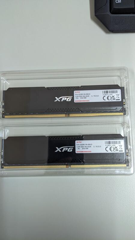 XPG GAMMIX 威剛 DDR4 8G*2 RAM -3200 D20 | 露天市集 | 全台最大的網路購物市集