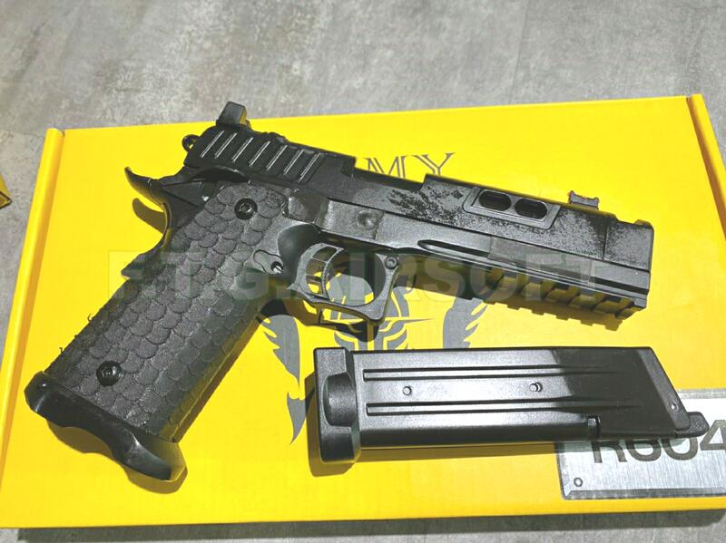 現貨 ARMY R604 STI 2011 DVC-P HI-CAPA 5.1 瓦斯槍 手槍 短槍 黑色 | 露天市集 | 全台最大的網路購物市集