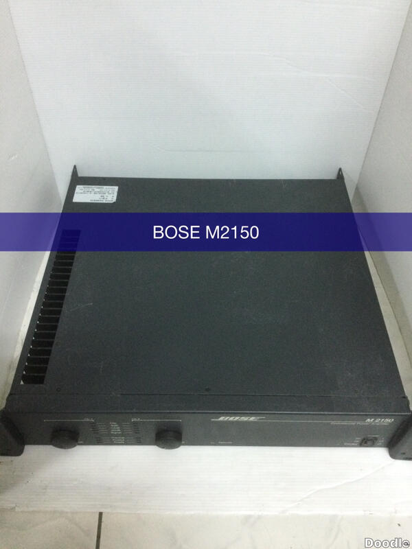 二手物品,BOSE,博仕音響,PA專業型廣播擴大機,M2150,現況交貨, | 露天市集 | 全台最大的網路購物市集