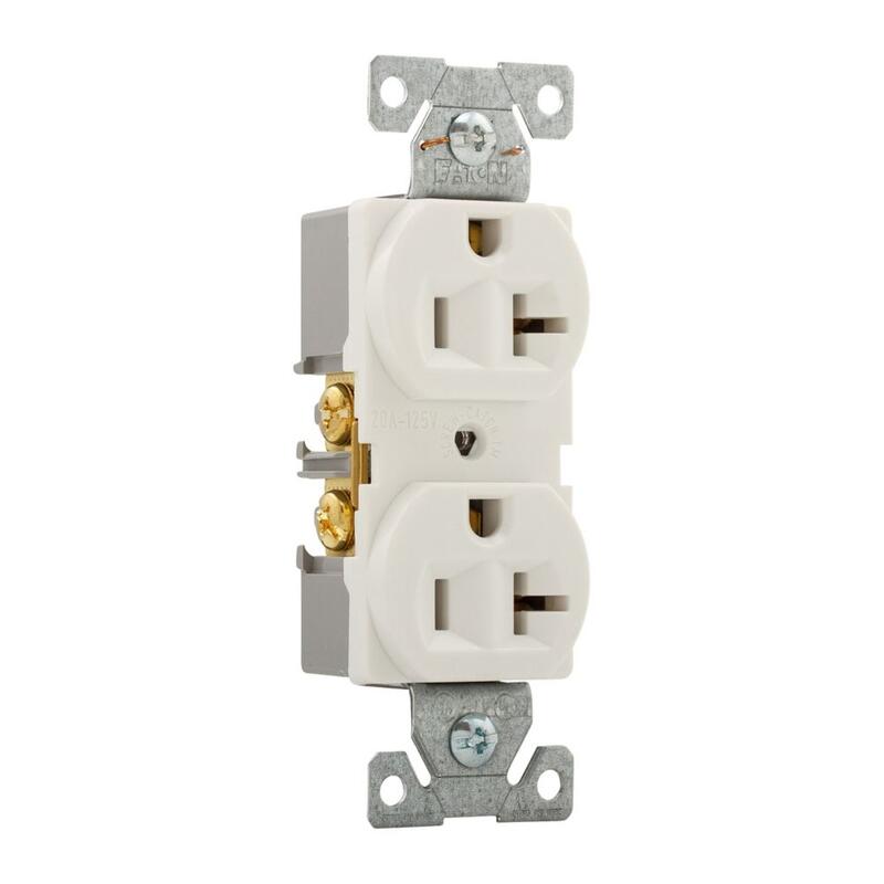 美國COOPER / EATON 5362W 20A 125V NEMA 5-20R 白色 工業級插座 | 露天市集 | 全台最大的網路購物市集