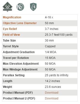 【KUI酷愛】真品 VORTEX Crossfire II 4-16x50 AO 狙擊鏡，瞄具，瞄準鏡~25711 | 露天市集 | 全台最大 ...