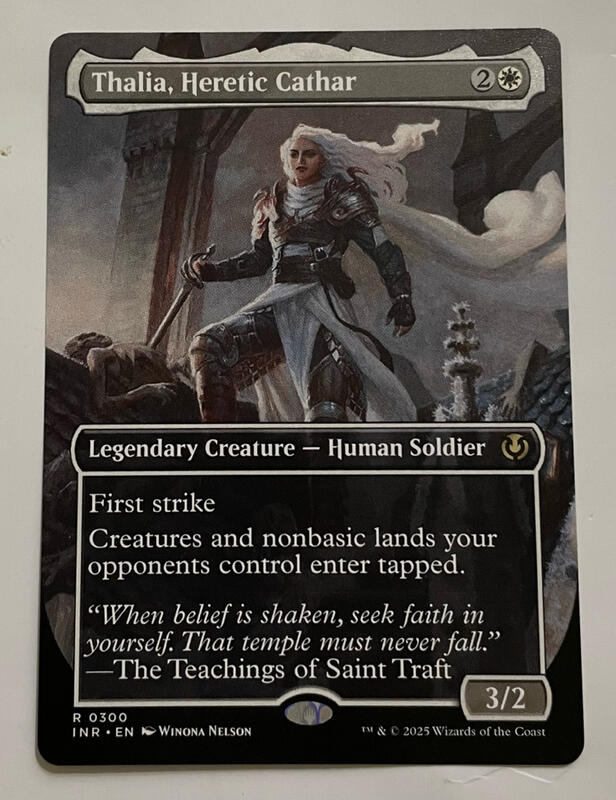 MTG 依尼翠重製版 Thalia, Heretic Cathar 普 英文版 | 露天市集 | 全台最大的網路購物市集