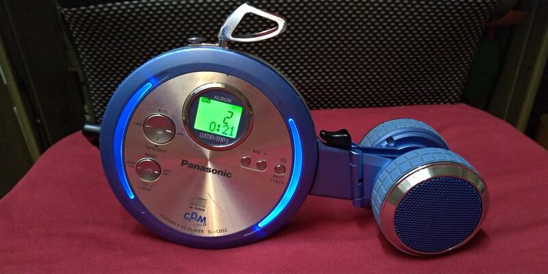 Panasonic SL-CDS2 CoDoMo二代 二手CD MP3 WMA 隨身聽 (星燦藍) 整修良品 | 露天市集 | 全台最大的網路購物市集