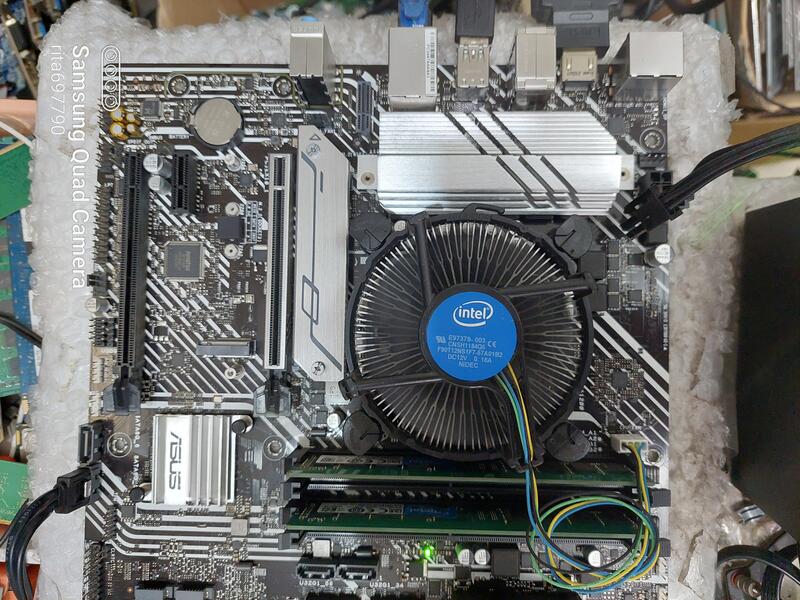 {實測圖片} i3-10100 CPU + 華碩 PRIME B560M-A主機板+DDR4 16G (8GX2)記憶體 | 露天市集 | 全 ...