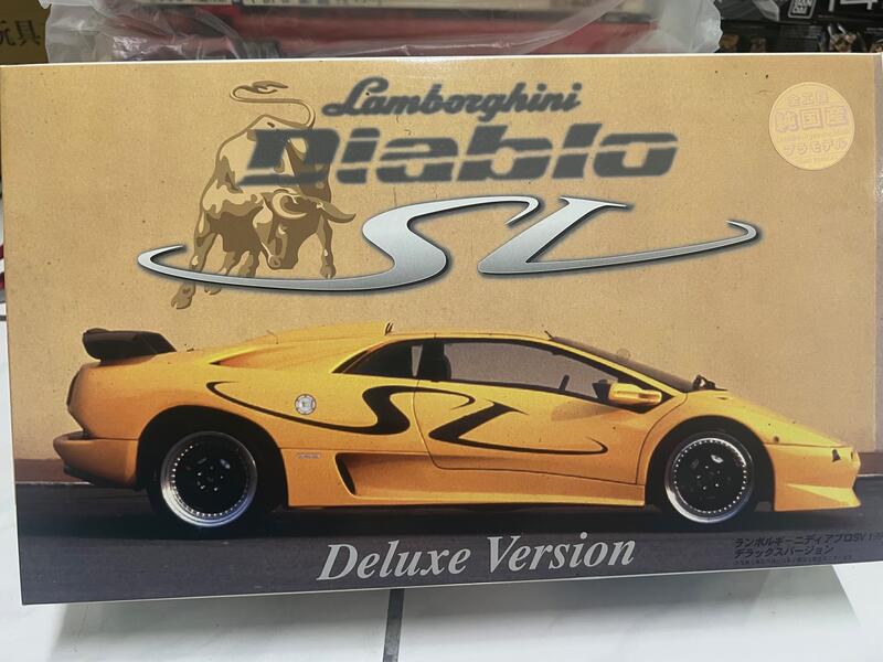 （現貨）FUJIMI 1/24 Lamborghini Diablo SV MY99 Deluxe蝕刻片版+HD遮蓋紙 | 露天市集 | 全台 ...