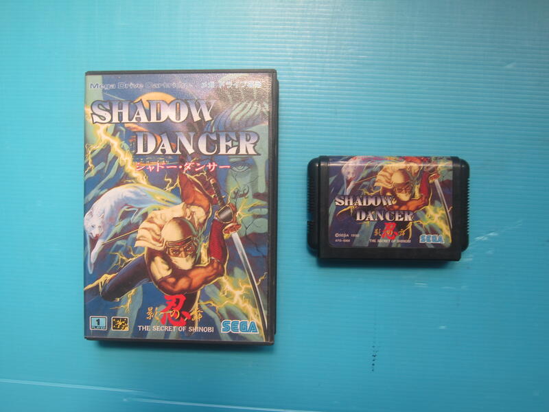 SEGA MD原裝日卡 SHADOW DANCER 忍 影舞者 圖片內容為實物 | 露天市集 | 全台最大的網路購物市集