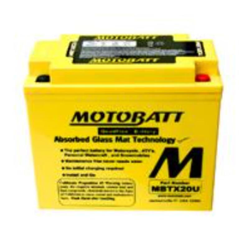 MOTOBATT MBTX20U-AGM 強效電池-重機專用哈雷 DYNA FATBOY GOLDWING 1800 | 露天市集 | 全台最 ...