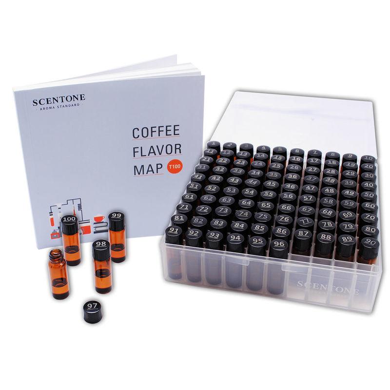 SCENTONE咖啡風味地圖T100香瓶 咖啡聞香瓶 咖啡風味地圖 T100 咖啡100味聞香瓶 嗅覺訓練 | 露天市集 | 全台最大的網路購物市集