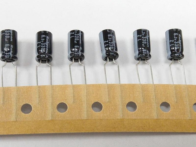 330UF 6.3V日本紅寶石Rubycon電解電容6.3V330UF 6X11 ZL 高頻低阻 --壹拍10入 | 露天市集 | 全台最大的網路購物市集