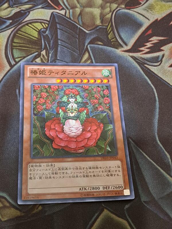 {DARK拍賣}遊戲王-亮面 DE03-JP043 椿姬緹塔尼亞 | 露天市集 | 全台最大的網路購物市集
