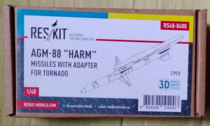 RES/KIT 1/48 AGM-88 for Tornado 高速反輔射飛彈樹脂套件_48-0400 | 露天市集 | 全台最大的網路購物市集