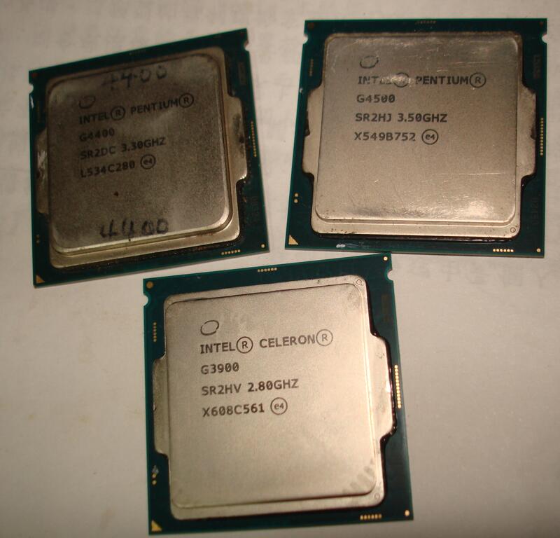 Intel G3900 G4400 G4500 CPU 1151 | 露天市集 | 全台最大的網路購物市集