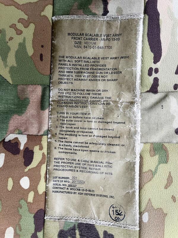 【現貨】美軍公發 OCP 多地形迷彩 KDH MSV Gen 1 戰術背心 抗彈背心 防彈背心 | 露天市集 | 全台最大的網路購物市集