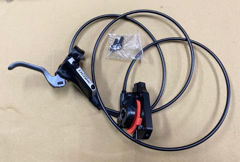 三重新鐵馬 全新SHIMANO DEORE BR-M596 右邊油碟煞把 右後煞把 | 露天市集 | 全台最大的網路購物市集