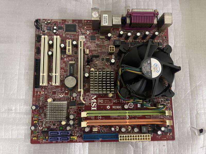 MSI微星G31M3主機板(Socket 775) | 露天市集 | 全台最大的網路購物市集