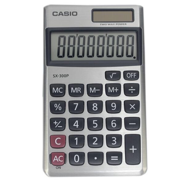 【優購精品館】CASIO 卡西歐 SX-300P 計算機 8位數/一台入(定280) 國家考試公告指定機型 皮面式隨身型 | 露天市集 | 全台最大的網路購物市集
