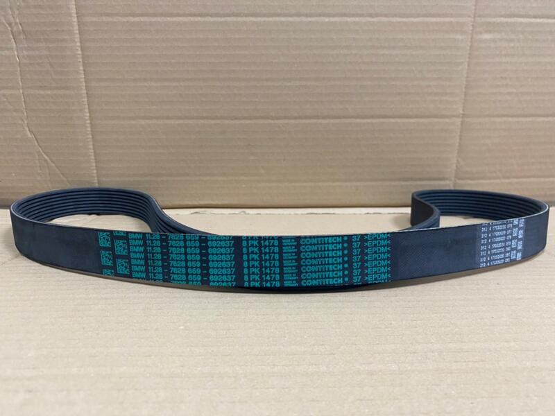BMW F10 F11 F12 F13 E70 E71 F15 F16 X5 X6 N55引擎 發電機皮帶8PK1478 | 露天市集 | 全 ...