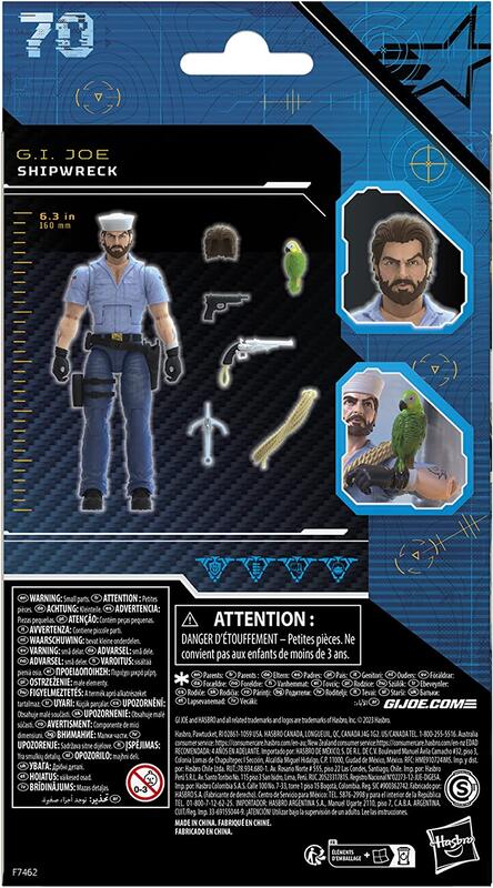 9月美版 GI Joe特種部隊 海軍水手 船長 海難Shipwreck 鸚鵡Polly 孩之寶 GIJOE | 露天市集 | 全台最大的網路購物市集