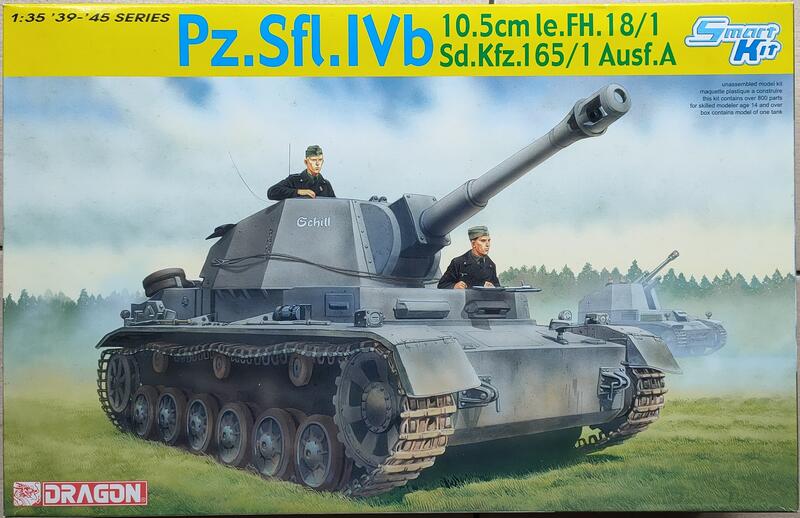 Dragon 威龍 1/35 二戰德軍Pz.Sfl.IVb型105毫米自走砲 | 露天市集 | 全台最大的網路購物市集