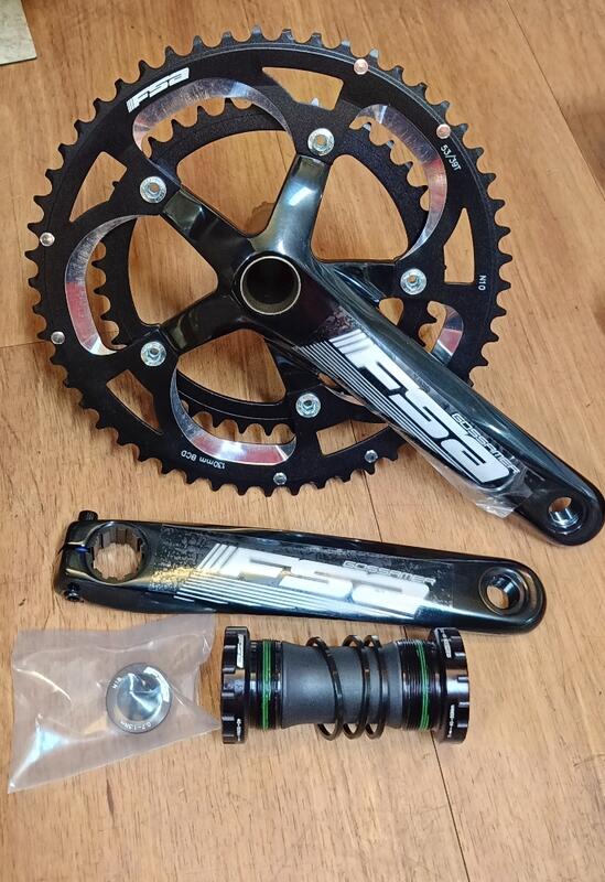 台中單車快遞 全新FSA台灣製 大盤曲柄組 BIRDY 折疊車用 BSA 規格 BB 1.37 實品拍攝 現貨含BB | 露天市集 | 全台最 ...